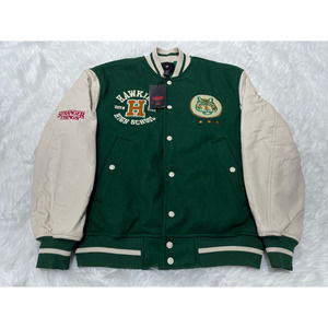 H&M | Jackets & Coats | Hm X Stranger Things Letterman Varsity Baseball ...